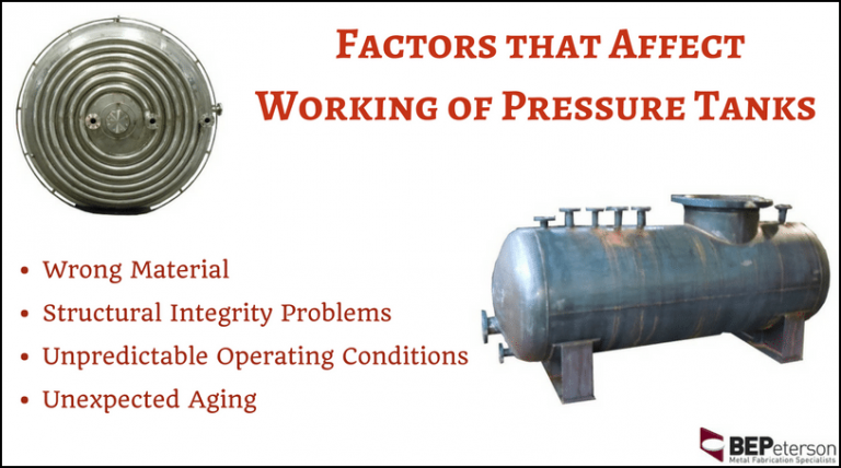 Factors That Affect Working of Pressure Vessels - BEPeterson